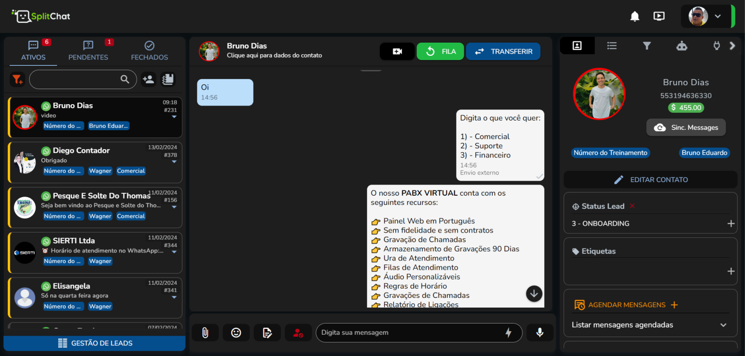 Início - SplitChat